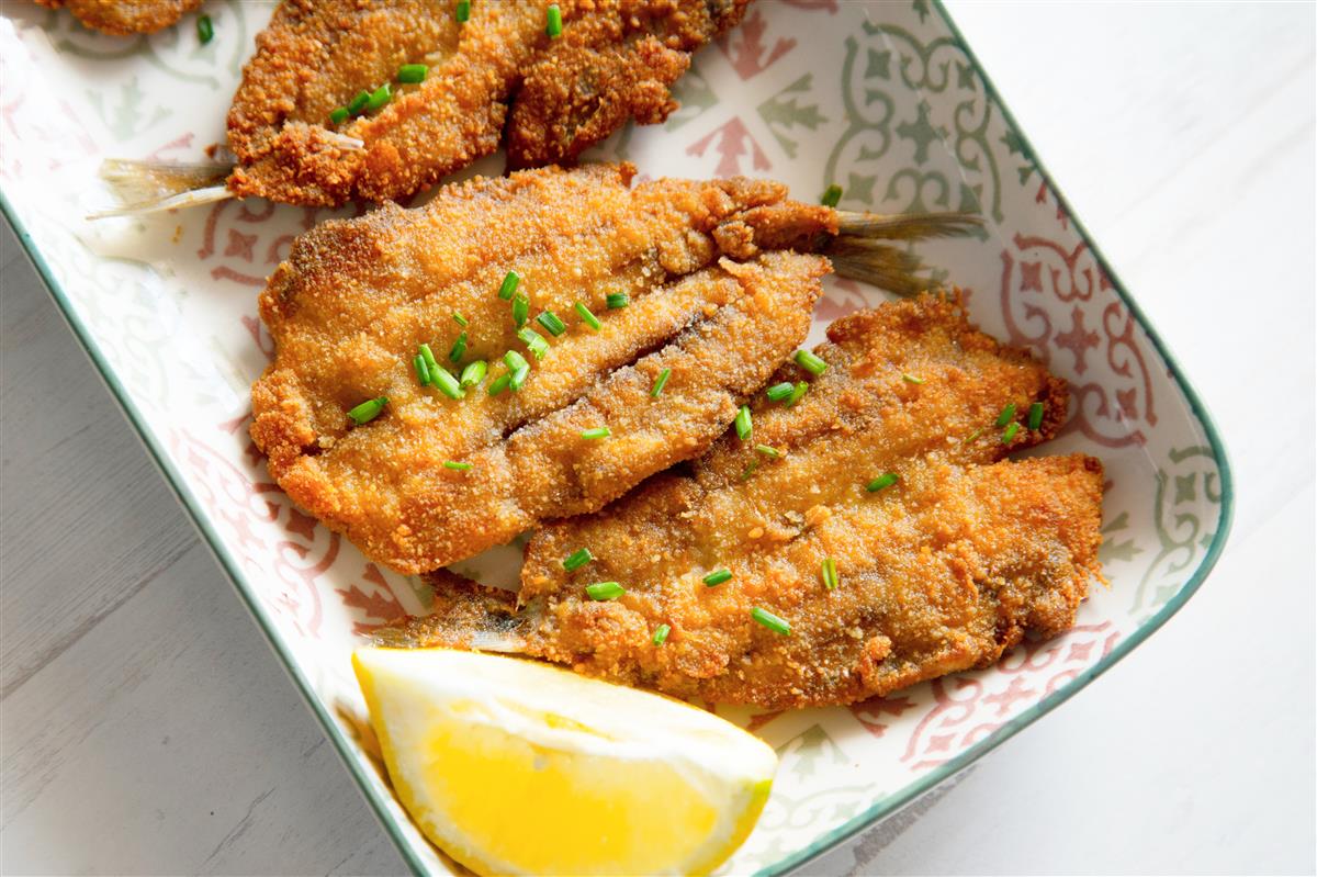 Otkoštene pohane srdele | Index Recepti