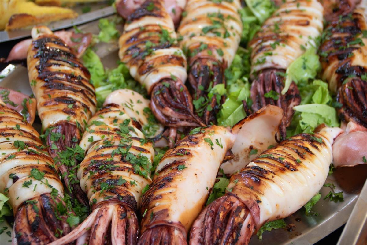 Antonijeve lignje na žaru | Index Recepti